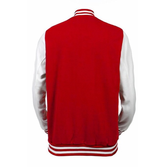 Jackets & Coats | Red Varsity Letterman Jacket | Poshmark